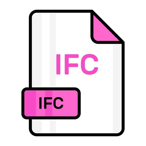 An Amazing Vector Icon Of Ifc File Editable Design 19941699 Vector Art At Vecteezy