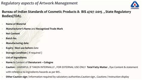 Labelling Regulatory Aspects Of Artwork Management Pdf