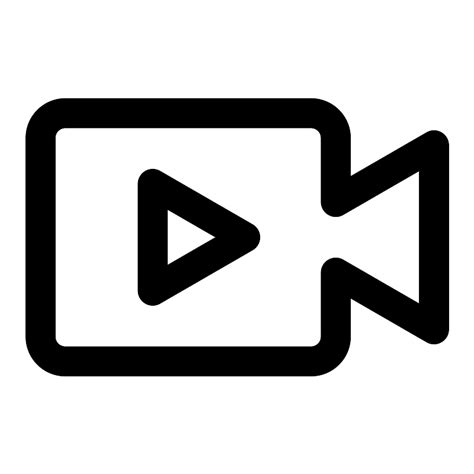 Basic Outline Recorder Vector SVG Icon SVG Repo