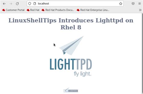 How To Install Lighttpd To Host Website In RHEL