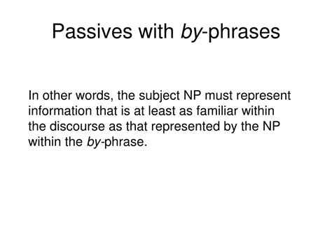 Ppt Seminar On Information Structure And Word Order Variation Argument Reversal Inversion