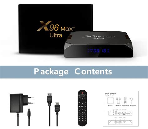 СМАРТ ТВ приставка X96 Max+ Ultra