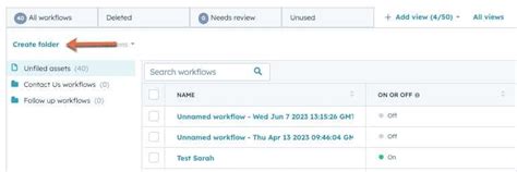 Organize Your Workflows