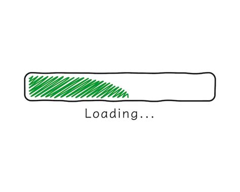 premium vector loading bar status icon vector illustration loaded