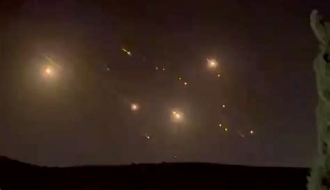 رد إيران على إسرائيل الصواريخ تضيء سماء تل أبيب شبابيك