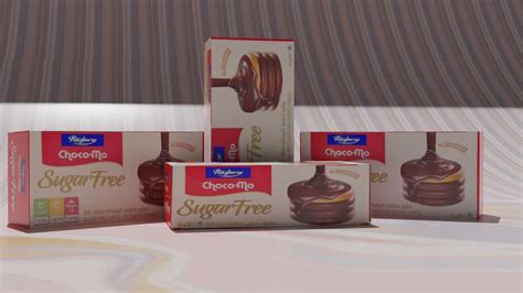 Texture Choco Mo Box Casing 3d Model Vr Ar Low Poly Cgtrader