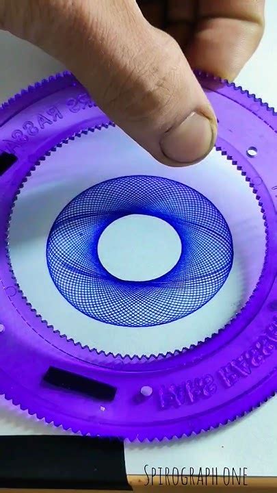 Spirograph One Satisfying Asmr Spirograph Shorts Viral Youtube