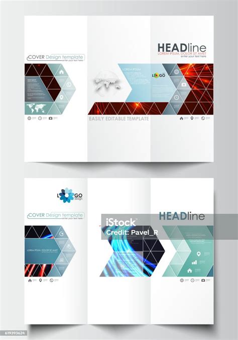 트라이폴드 브로셔 비즈니스 템플릿 양쪽 간편연결 편집 가능 0명에 대한 스톡 벡터 아트 및 기타 이미지 0명 3단 브로슈어