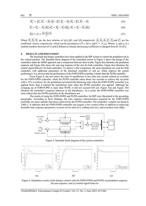 Optimal Fopi Fopd Controller Design For Rotary Inverted Pendulum System Using Grey Wolves