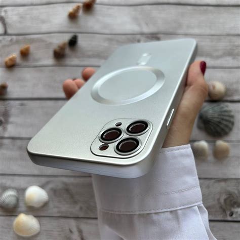 Чохол MagSafe на iPhone 11 Pro Max Silver / Силіконовий для Айфон 11 ...