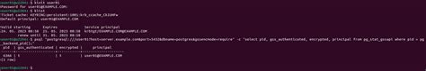 Postgresql Using Kinit With Kerberos Returns Error Unable To Obtain