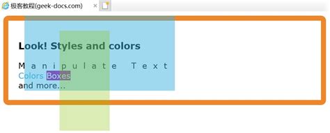HTML 样式 CSS 极客教程
