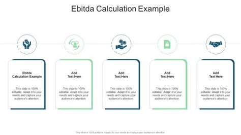 Ebitda Calculation Example Powerpoint Presentation And Slides Ppt Sample Slideteam