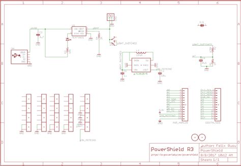 PowerShield Schematic Design Files LowPowerLab