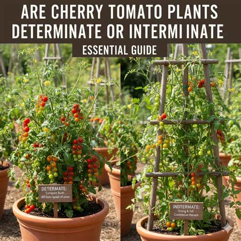 Are Cherry Tomato Plants Determinate Or Indeterminate Essential Guide