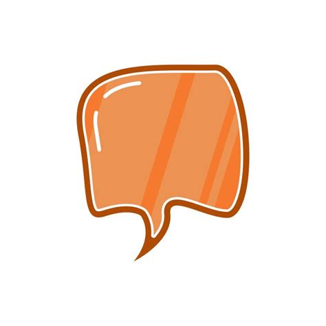 Premium Vector Cute Speech Bubble Template