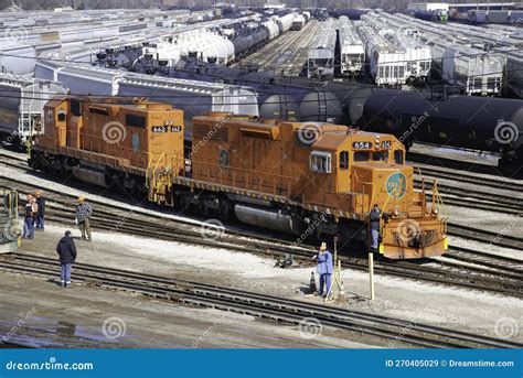 Train Classification Yard With Wagons Editorial Photo Cartoondealer
