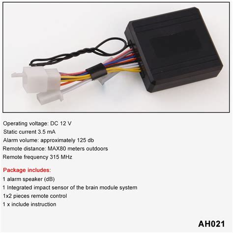 Anti Theft Security Alarm Bike Alarm Built In Shoc Grandado