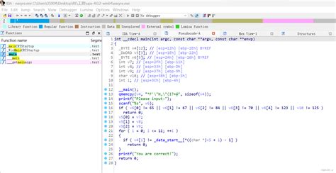 Buuctf Actf新生赛2020 Easyre Wp Csdn博客
