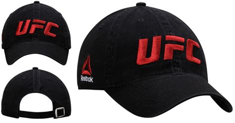 UFC Reebok Slouch Adjustable Hat | FighterXFashion.com