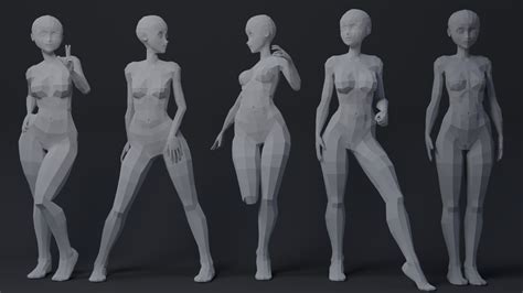 Anime Girl Base Template