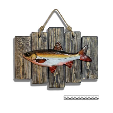 Украшение настенное интерьерное Настенная статуэтка язя исп 1 купить по доступным ценам в