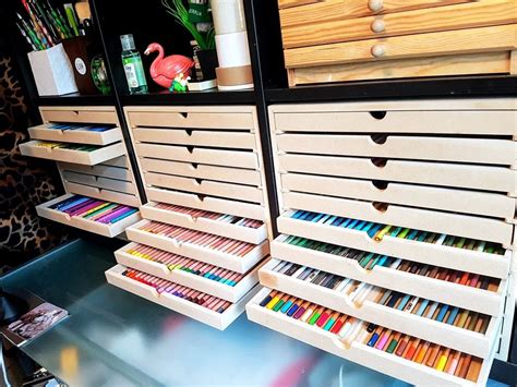 Handmade Kx Pencil Rack A Practical Storage Solution For Artists
