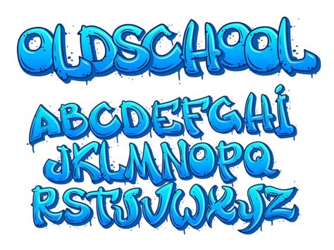 Bubble Letter Graffiti Font - Infoupdate.org