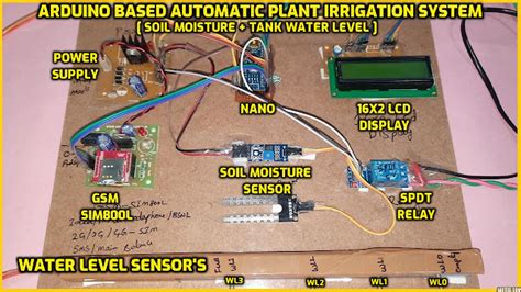 SVSEMBEDDED 9491535690 7842358459 Arduino Automatic Plant Irrigation System With Message