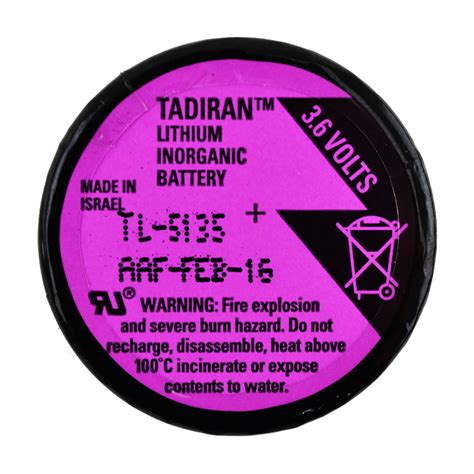 Veeder Root 3 6 V Lithium Battery Used On Tls 300 And Tls 350 Main Boards John M Ellsworth Company