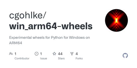 GitHub Cgohlke Win Arm Wheels Experimental Wheels For Python For Windows On ARM