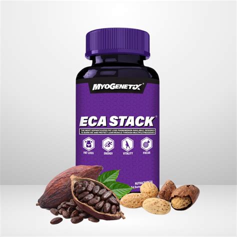 Myogenetix Eca Stack Fat Burner 60 Servings The Muscle Kart