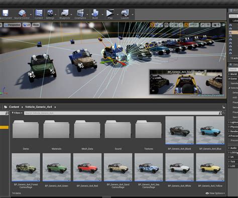 Artstation Ue4 Rigged Vehicle Setup Driveable Animated Suv Car Game
