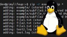 How To Zip A Folder On Linux Using The Terminal Pi My Life Up