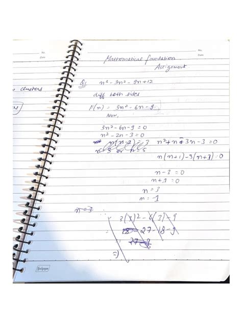 mathematical foundation pdf
