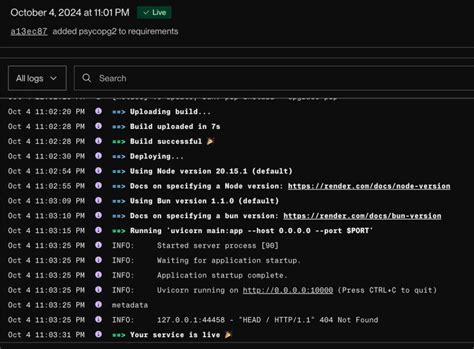 Fastapi Postgresql Render Supabase Tomfyfetech Backenddeveloper Backenddevelopment Oop