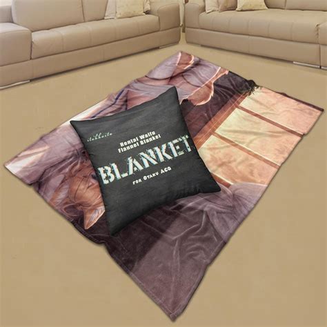 Amazon Com Itakkaito Anime Blanket Cute Fox Ears Girl Newhalf Throw