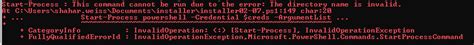 Windows Script Working In Visual Studio But Not When Running From
