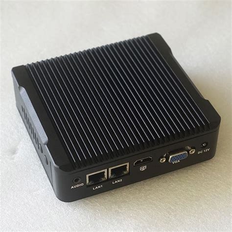 Super Light Super Small Industrial Mini Box Pc With Low Consuming Processor J1900 Dual Lan