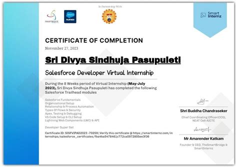 sindhu pasupuleti on linkedin salesforcedeveloper smartbridge