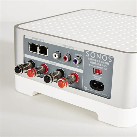 Sonos Connectamp Wireless Hifi Silver Electronics Zavvi