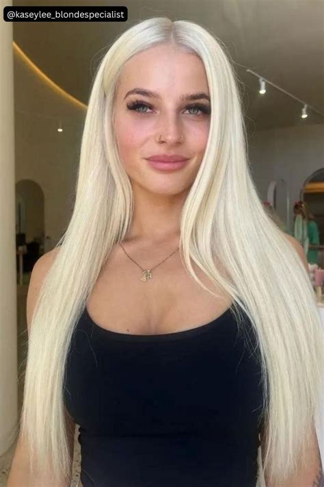 Platinum Blonde Hair Ideas That Will Make You Crave A Color Change Bright Blonde Hair Dyed