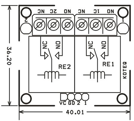 Cómo fabricar un Módulo Rele de Canales PCB y materiales