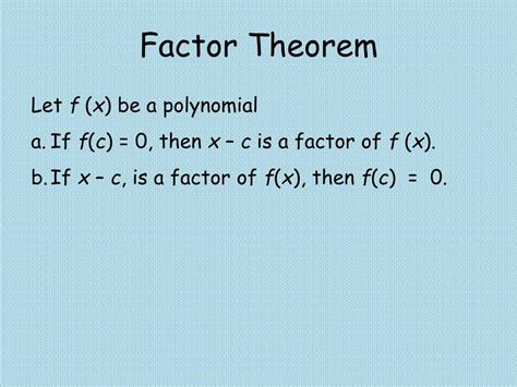 Ppt Zeros Of Polynomial Functions Powerpoint Presentation Free Download Id 734796