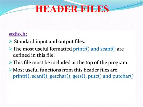 c introduction ppt