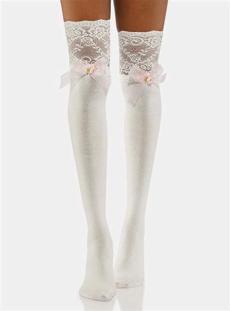 Whisper Sweet Things Thigh High Stockings Dolls Kill In 2025 Thigh