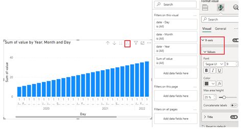 Solved Re How Can I Centre The X Axis Data Labels On A B