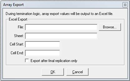 Export Arrays To Spreadsheets