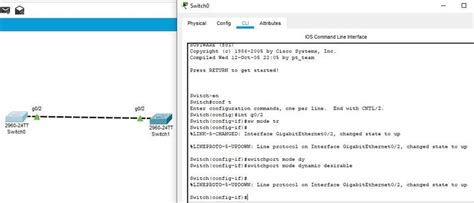 Switchport Mode Dynamic Desirable Conflict With Port Security
