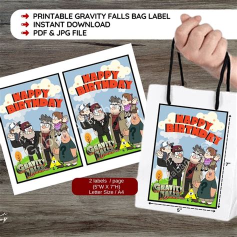 Gravity Falls Poster Etsy